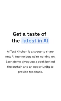 Google AI Test Kitchen: A Hands-On Look