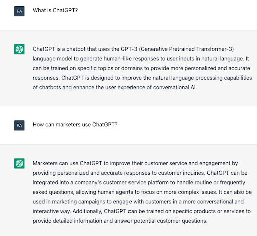A Marketer’s First Experience With ChatGPT From OpenAI